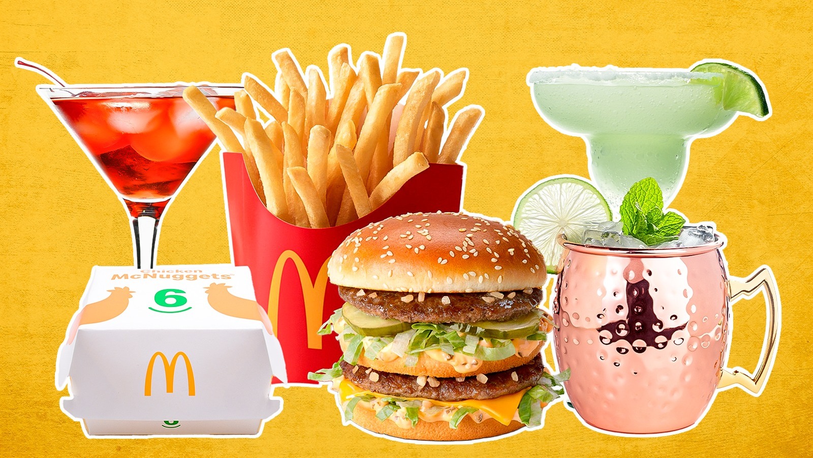 10 Genius Ways To Pair Your McDonald's Order With Booze