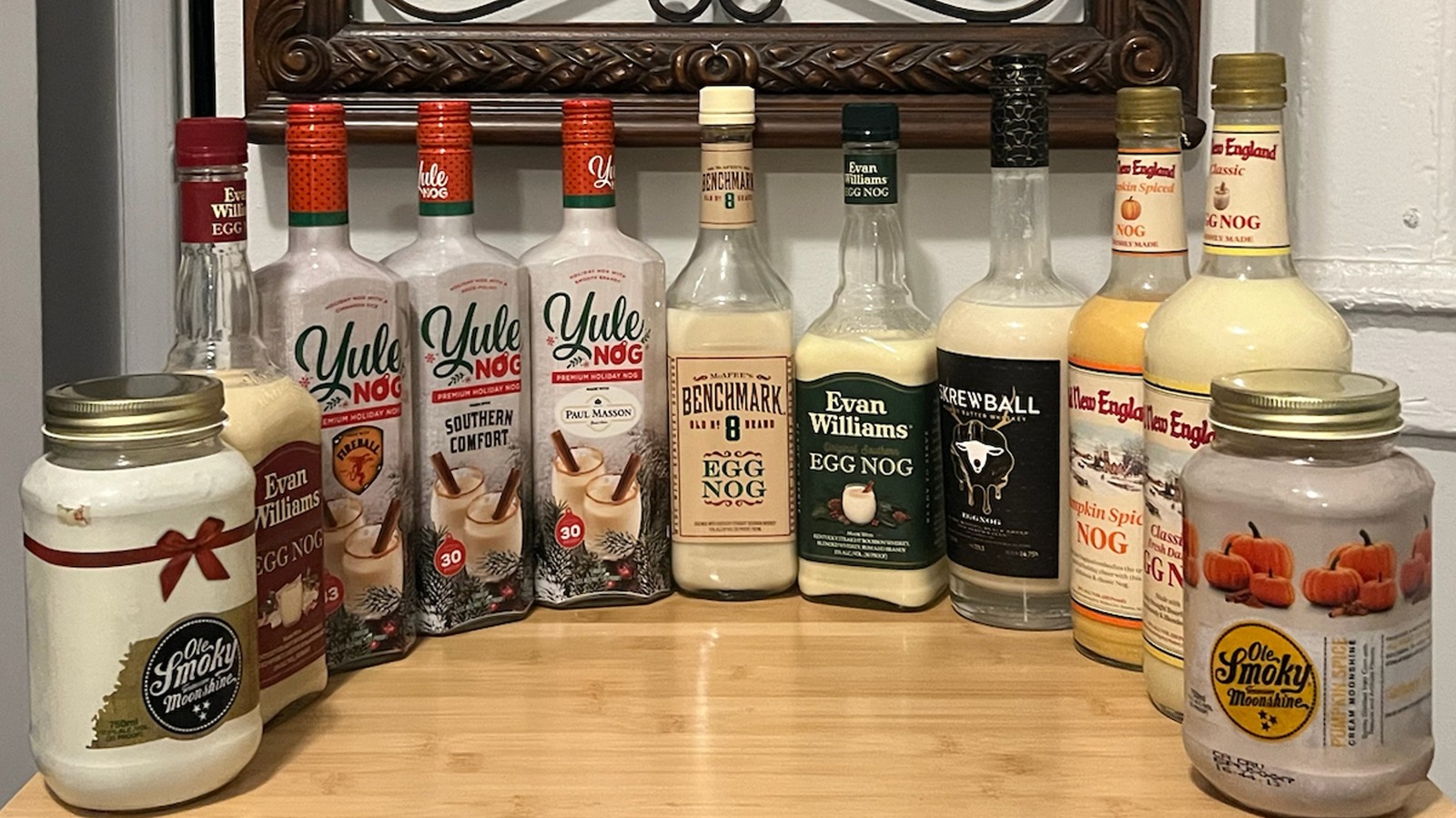 Boozy Eggnog Bottles, Ranked Worst To Best