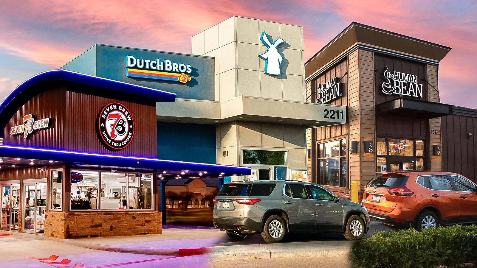 12 Notable Drive-Thru-Only Coffee Shops In The US