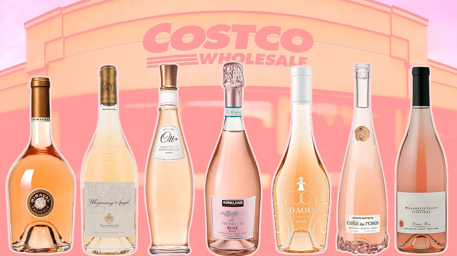 14 Best Rosé Wines At Costco