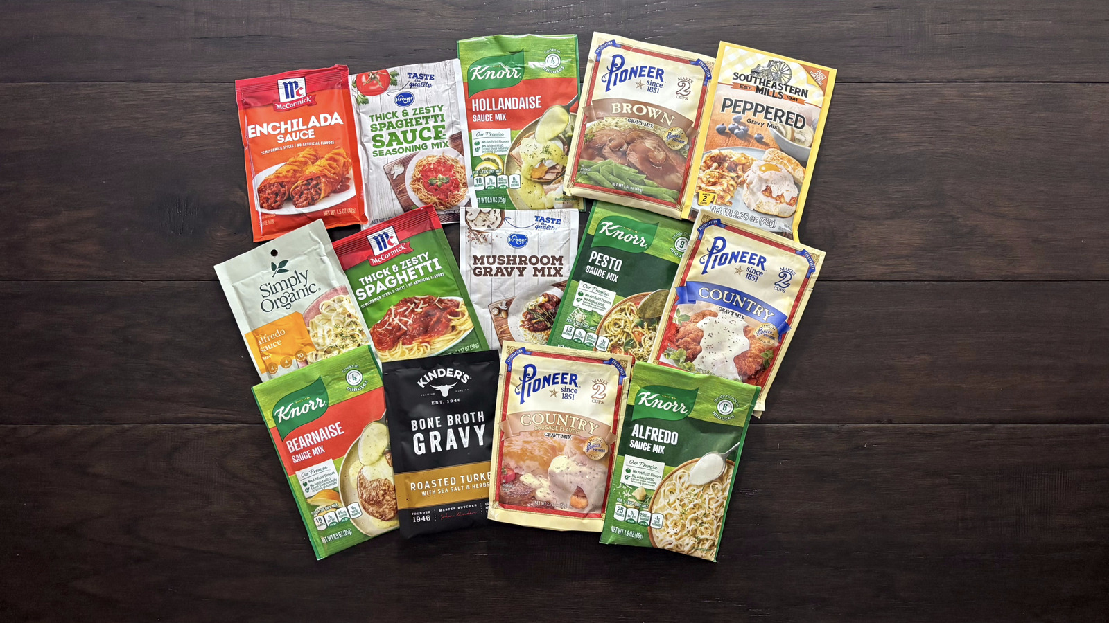 14 Popular Store-Bought Sauce Mixes, Ranked