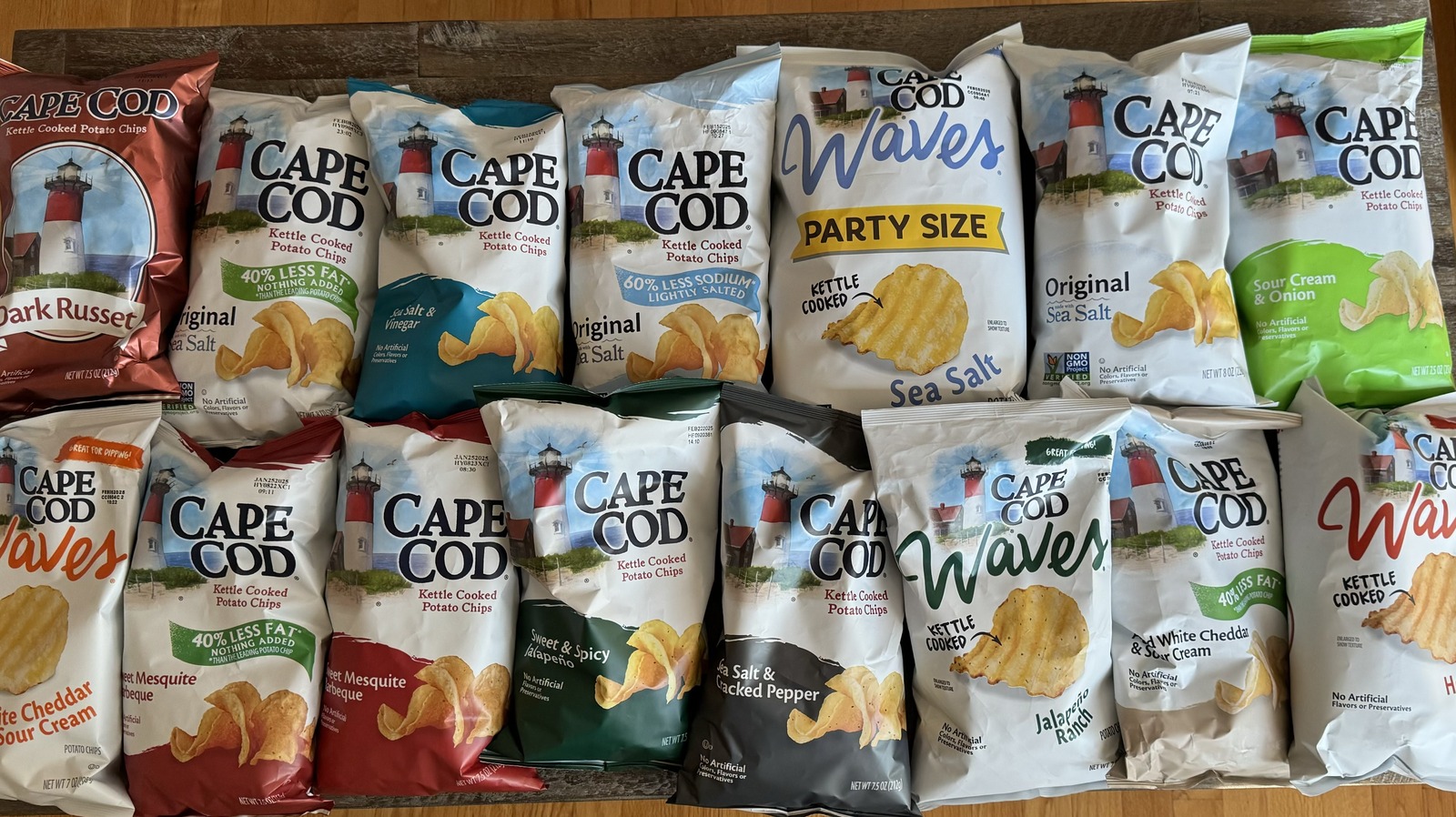 15 Cape Cod Chip Flavors, Ranked Worst To Best