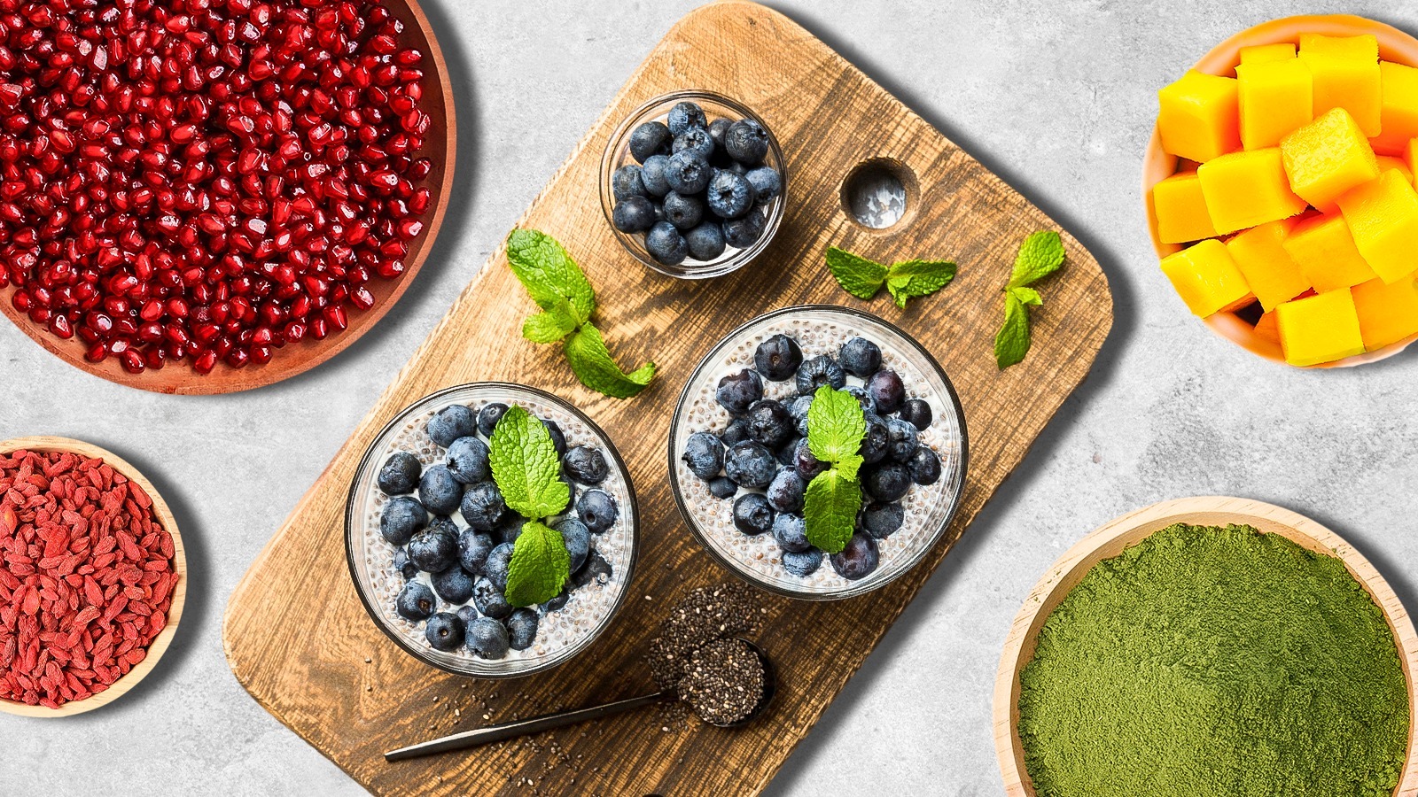 Grape Chia Seed Pudding