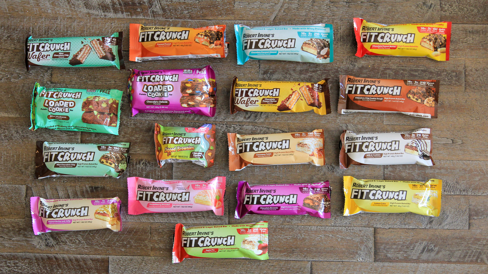 Robert Irvine Protein Bars Robert Irvine FitCrunch Protein Bar