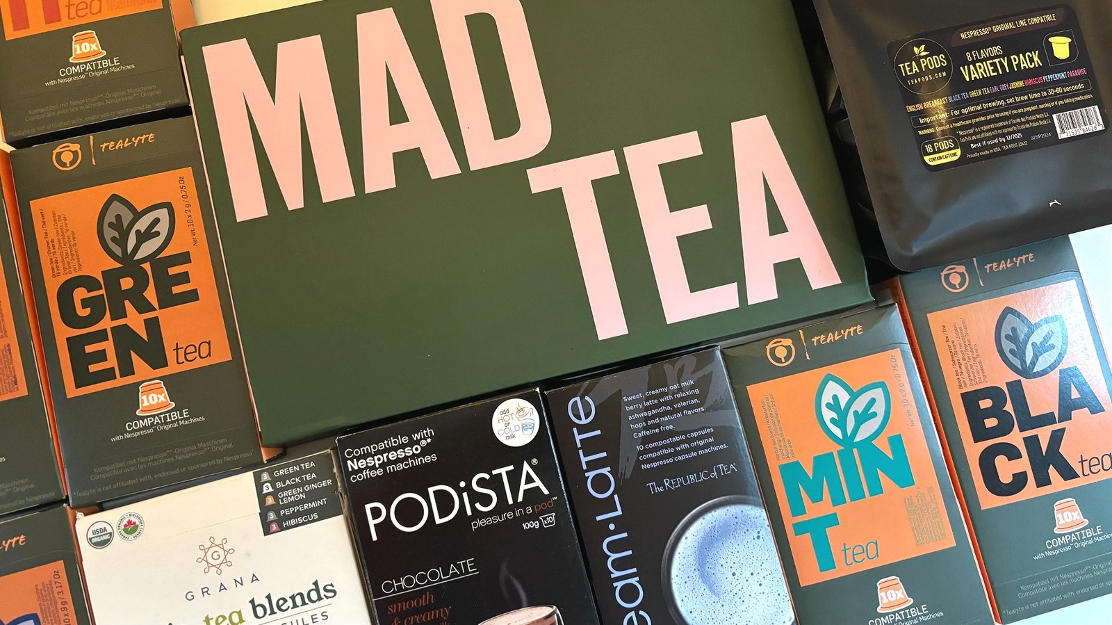 6 Best Non-Coffee Pods For Your Nespresso Machine