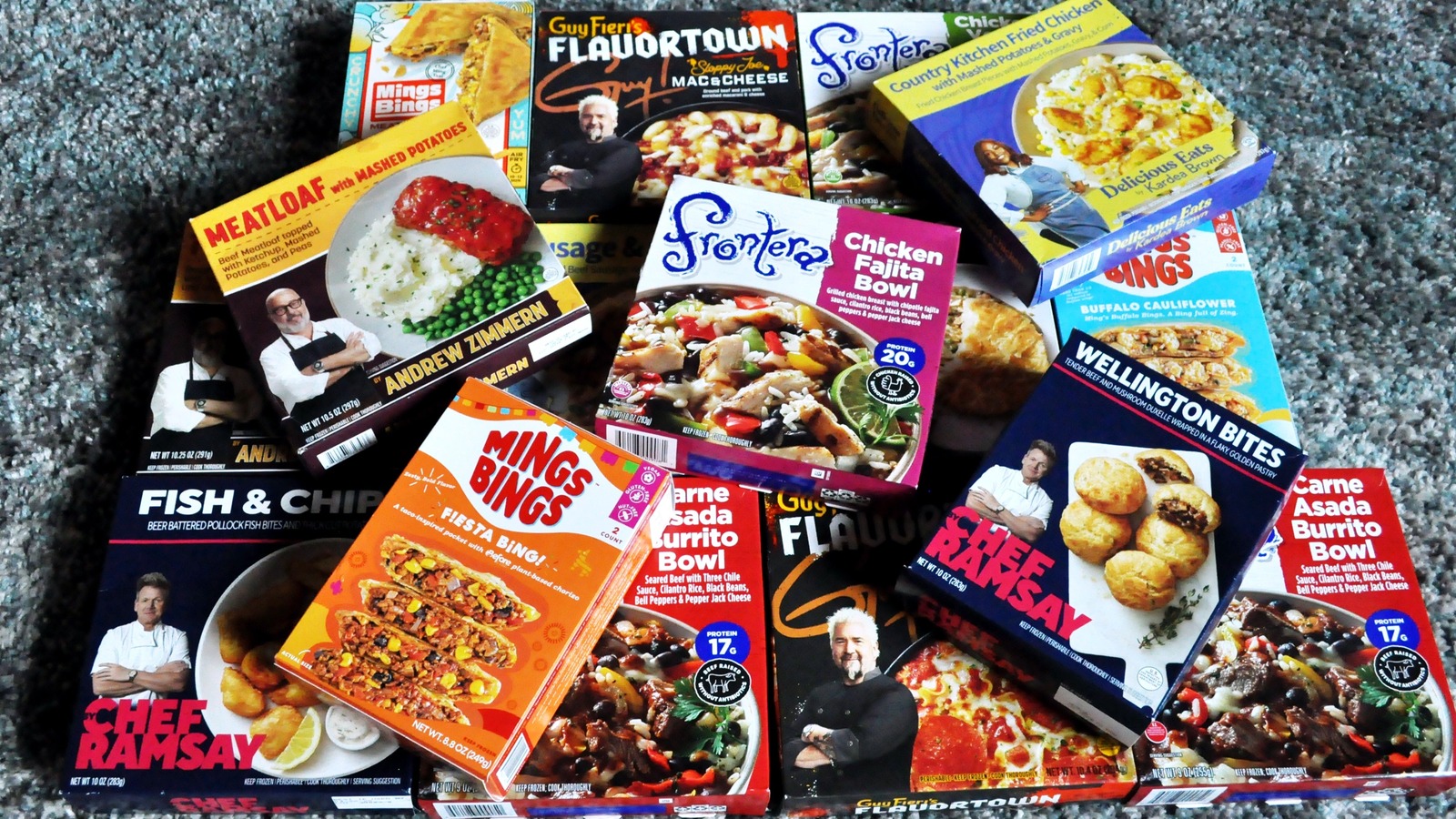 6 Celebrity Chef Frozen Meal Brands, Ranked Worst To Best