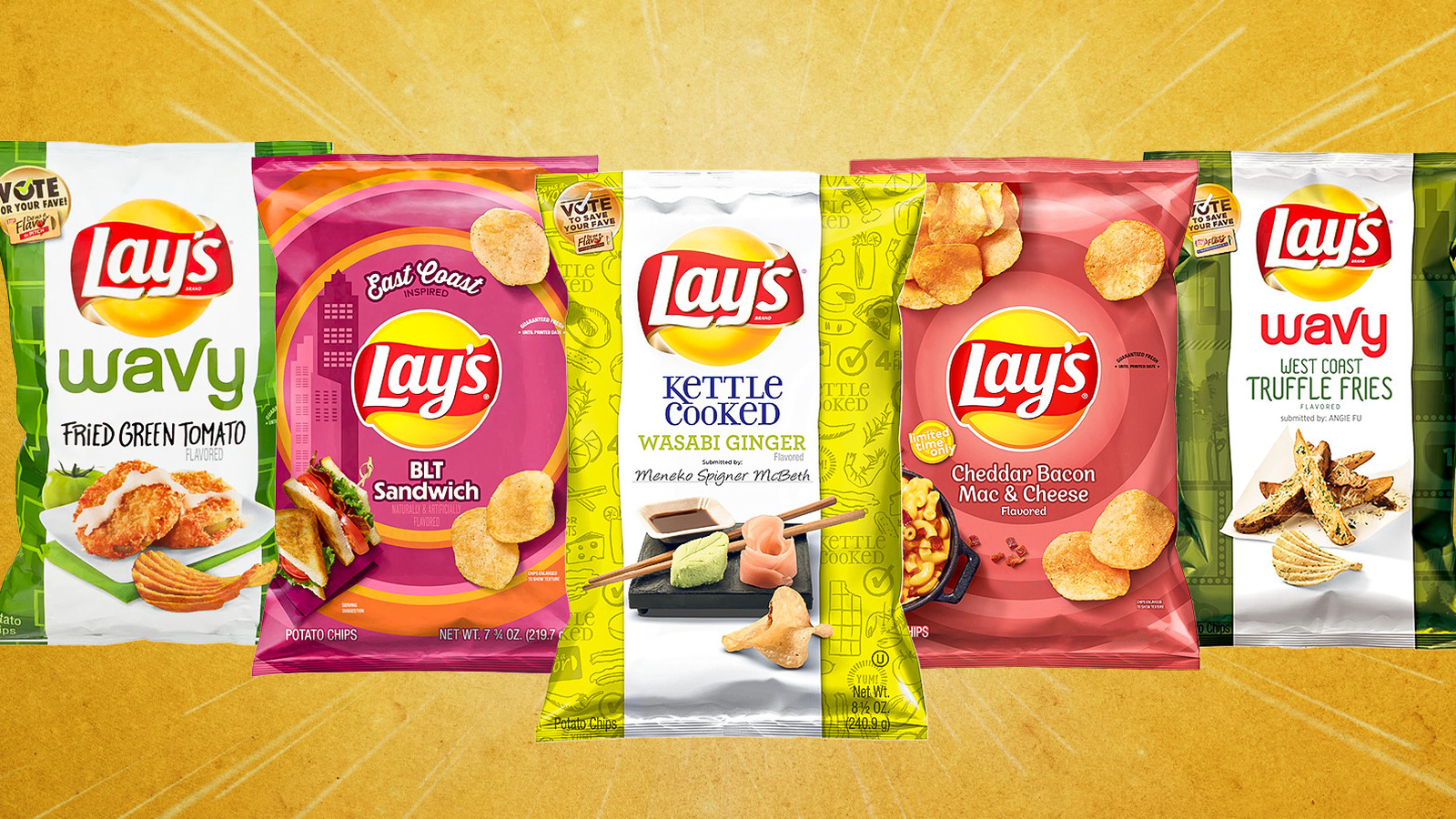 7 Limited-Edition Lay's Chips Flavors That Deserve A Comeback