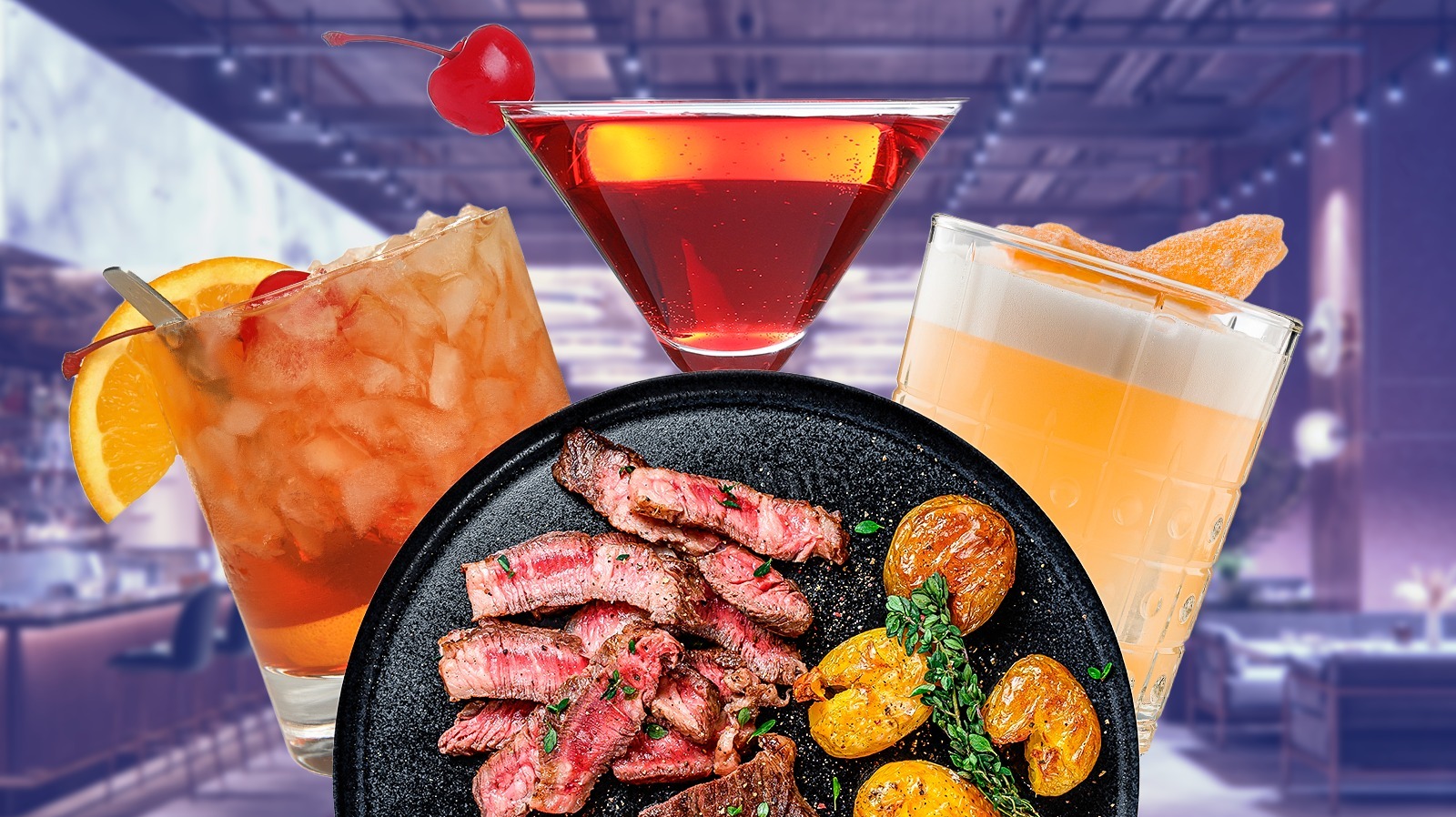 Cocktails That Pair Perfectly With A Steak