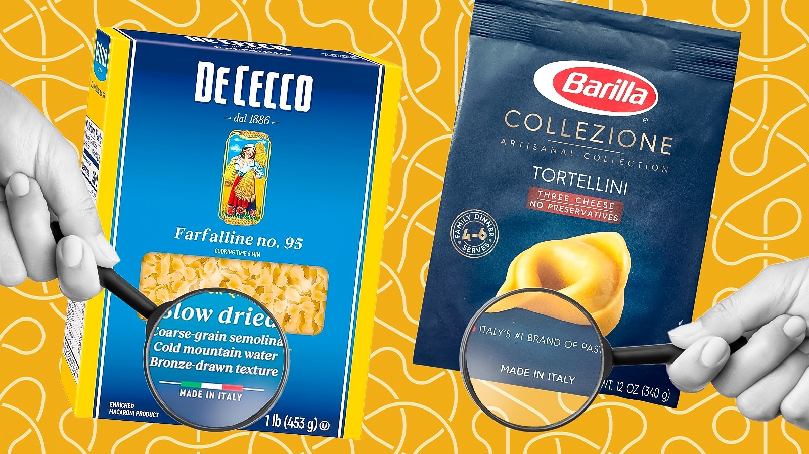 Things A Chef Looks For On The Label Before Choosing Store-Bought Pasta