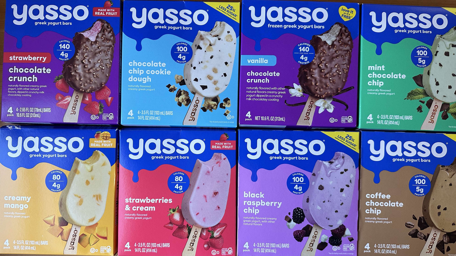 9 Yasso Greek Yogurt Bars, Ranked Worst To Best