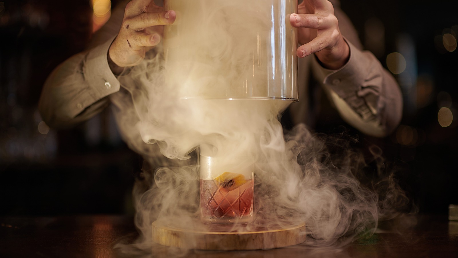 A Cocktail Expert's Top Tip To Remember When Smoking Spirits At Home
