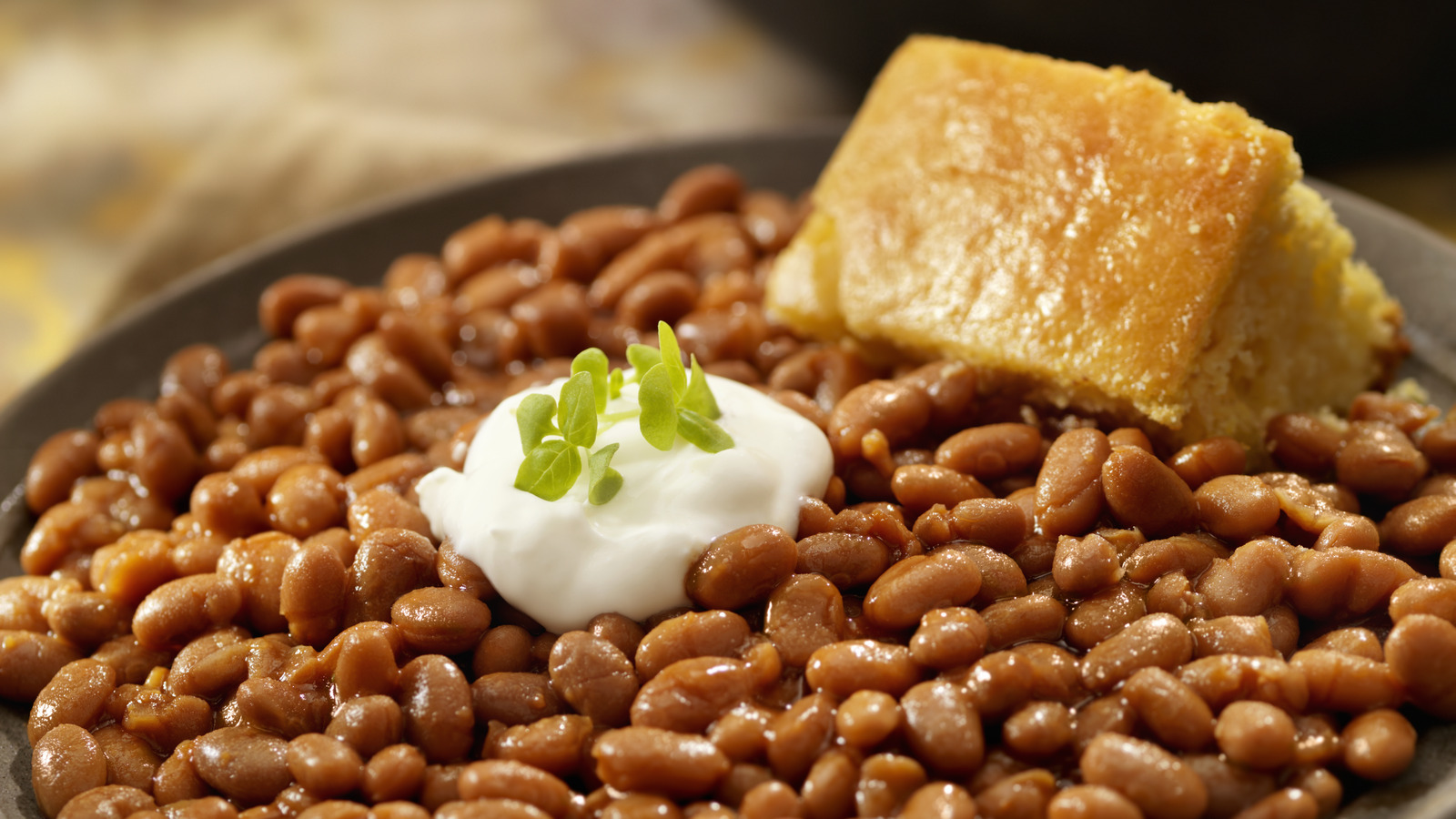 A Dollop Of Cream Cheese Is The Key To The Creamiest Baked Beans Ever