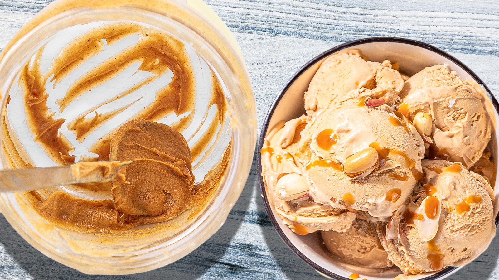 A Near-Empty Jar Of Peanut Butter Is Your Best Bet For Homemade Ice Cream