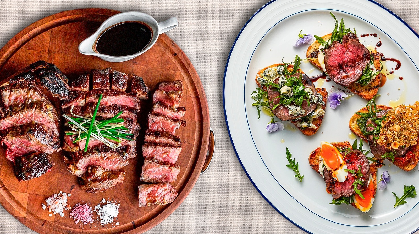 How To Assemble A Steak Flight