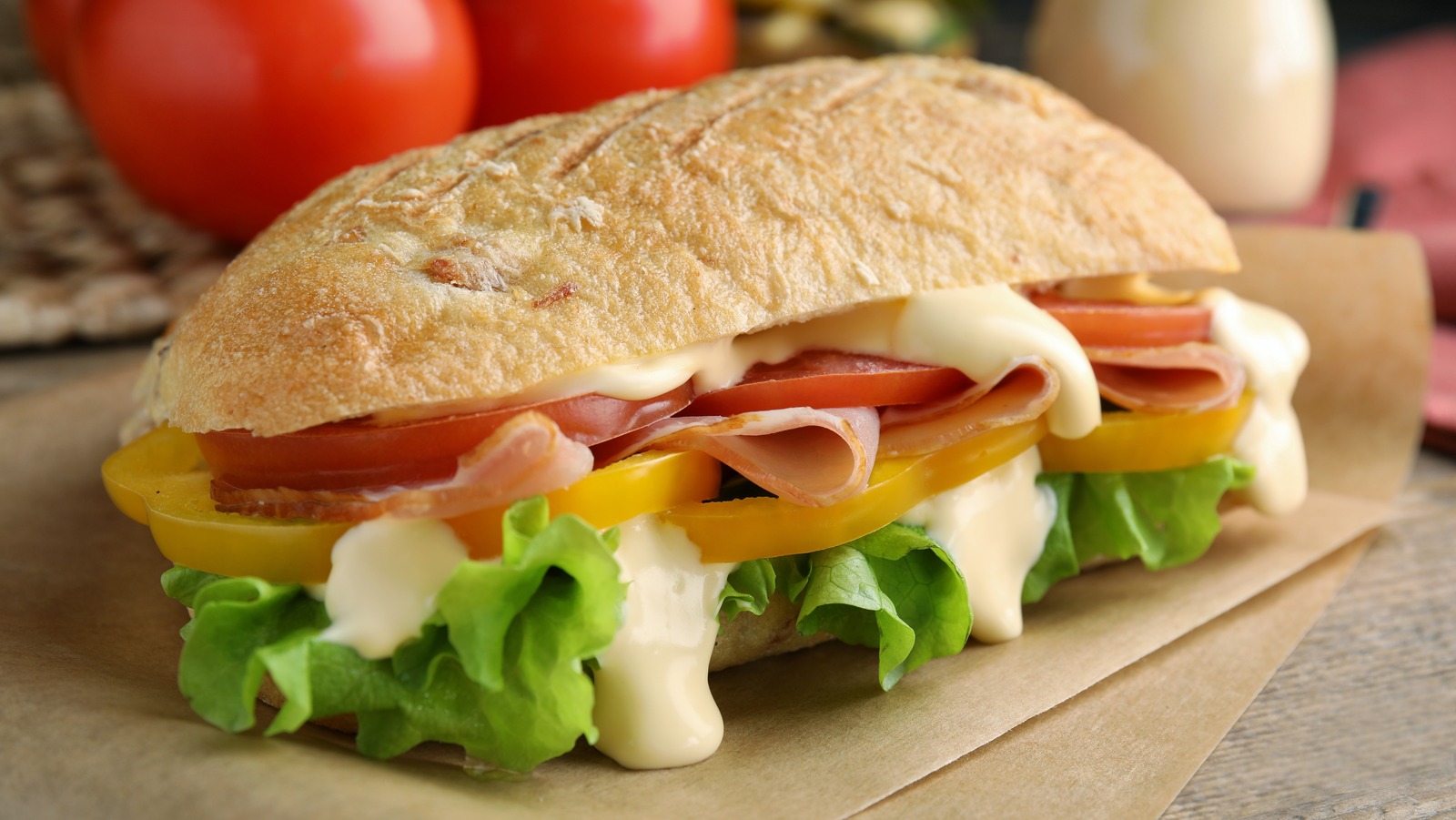 Add Fresh Bell Peppers To Give Your Sandwiches A Colorful Crunch