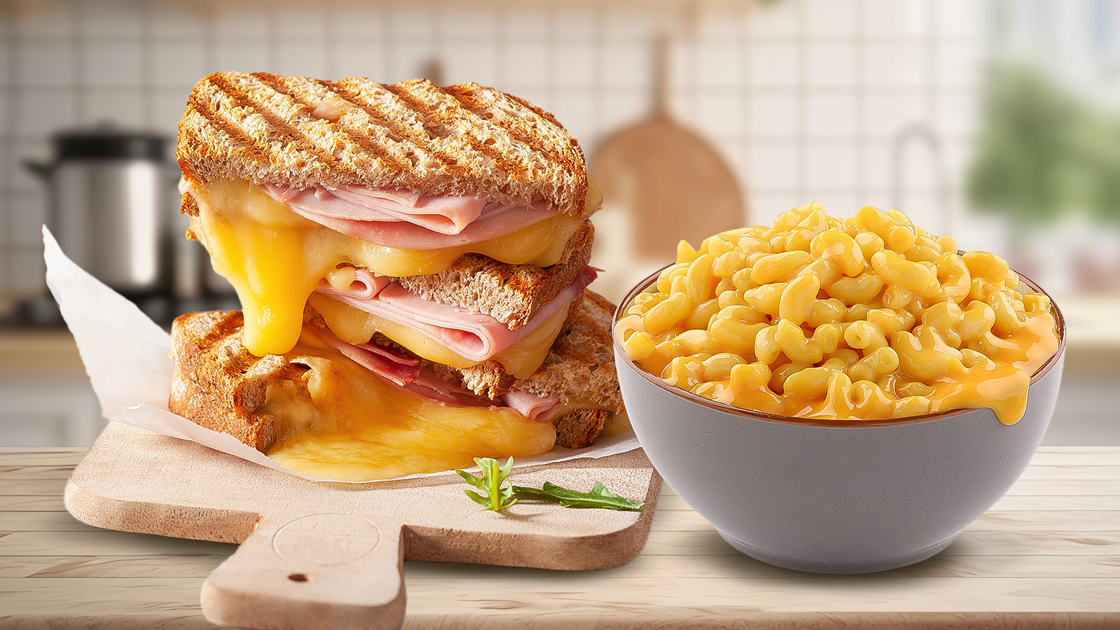 How To Add Mac And Cheese To A Grilled Cheese Sandwich