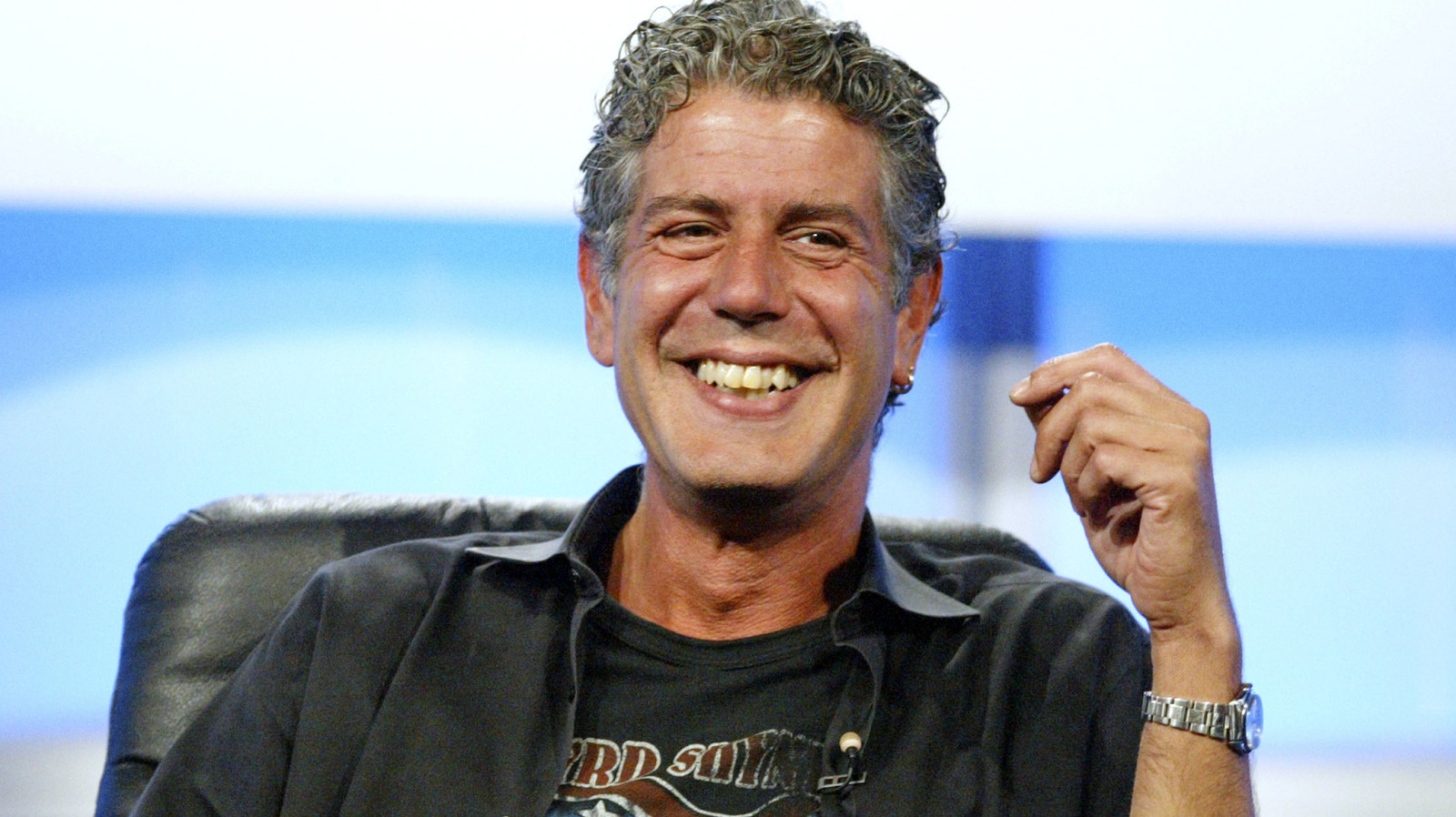 Anthony Bourdain's First Stop In LA Was Always This Iconic California Burger Joint