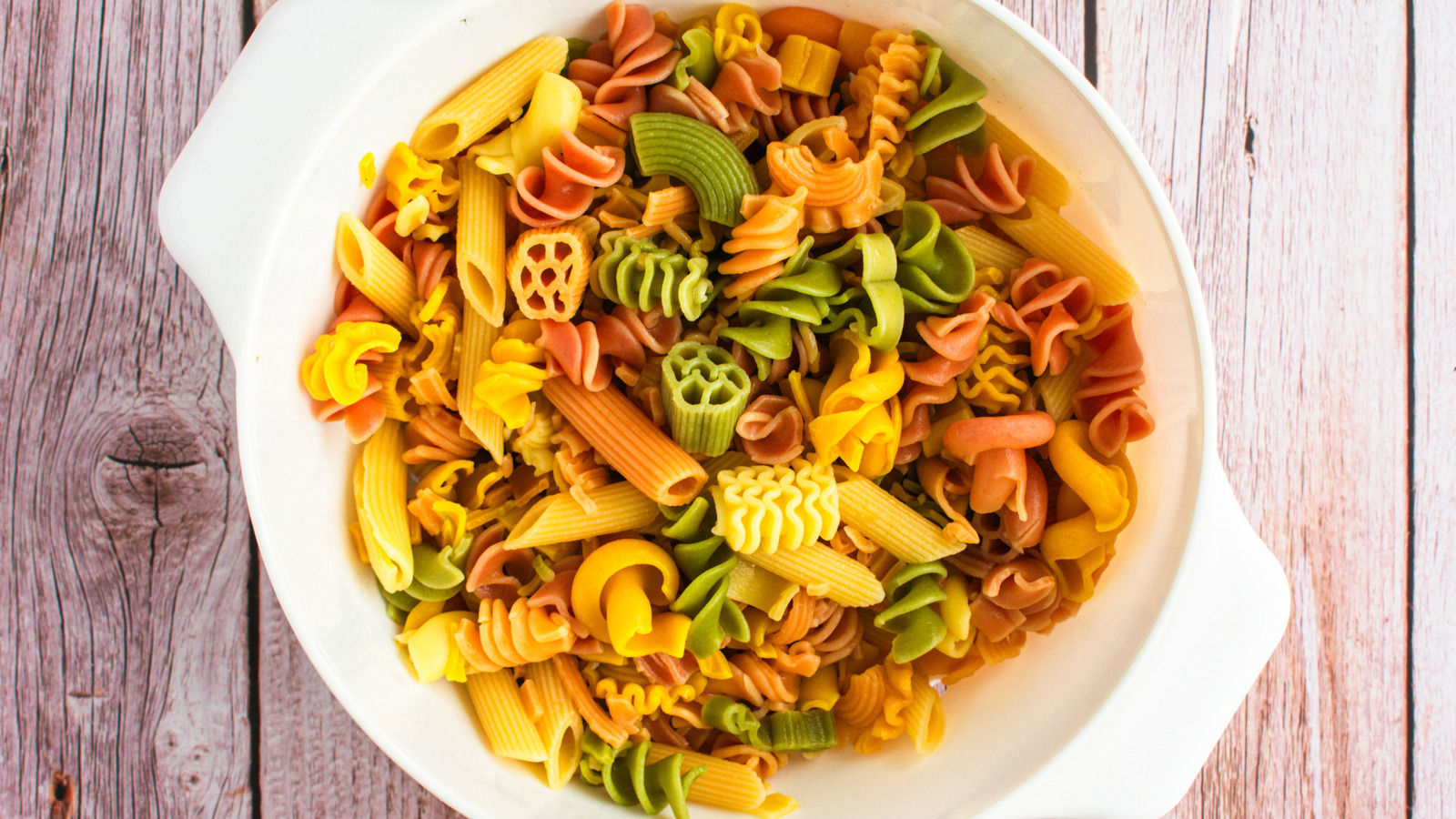 Why Your Pasta Is A Different Color (And Still Tastes The Same)