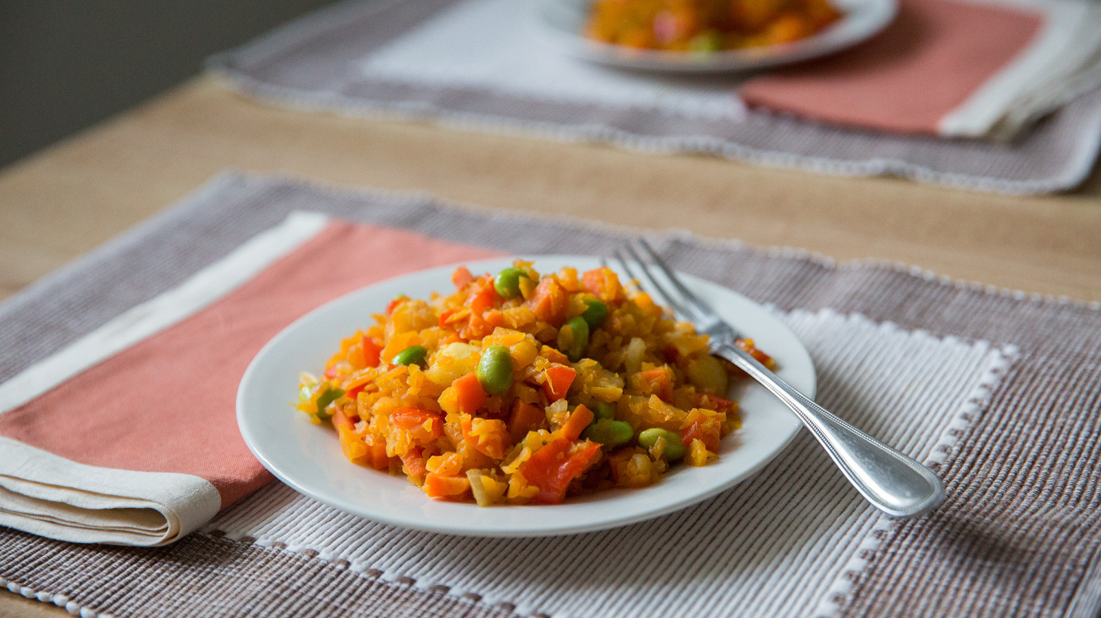 Autumnal Butternut Squash Fried "Rice" Recipe