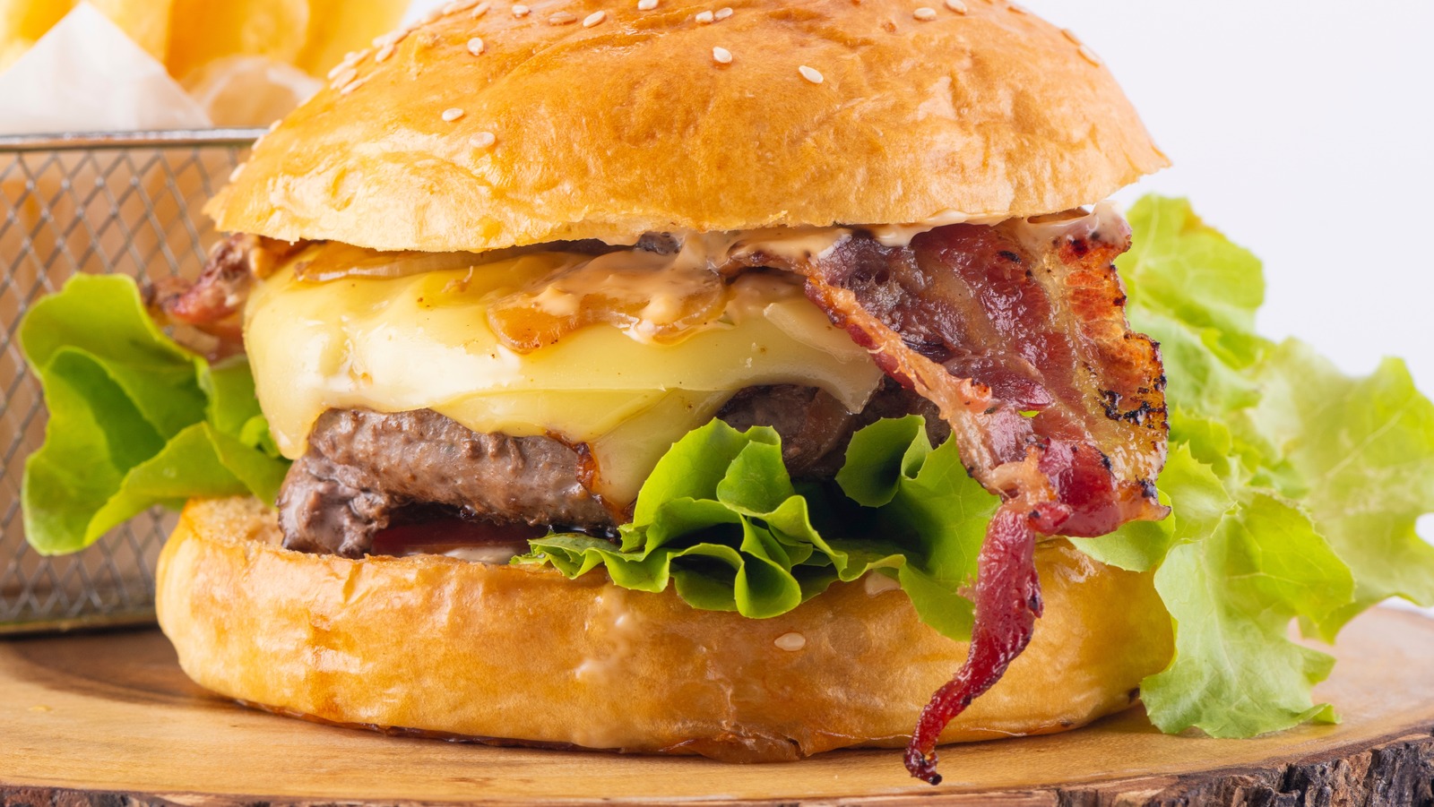 Bacon Is The Key To Flavorful And Juicy Pork Burgers