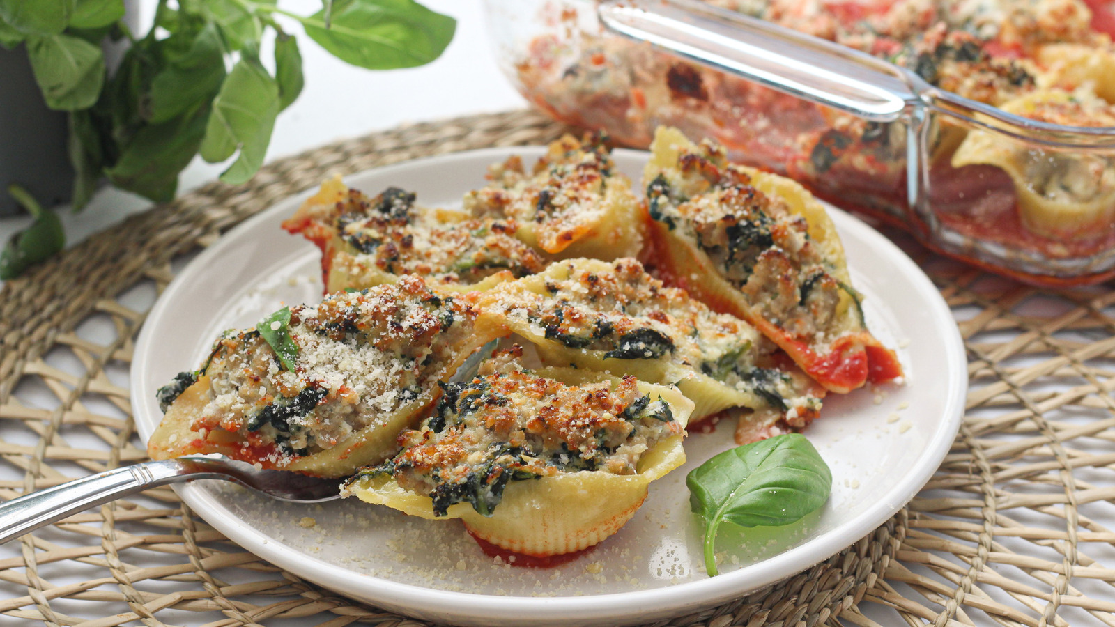 Baked Stuffed Shells Recipe