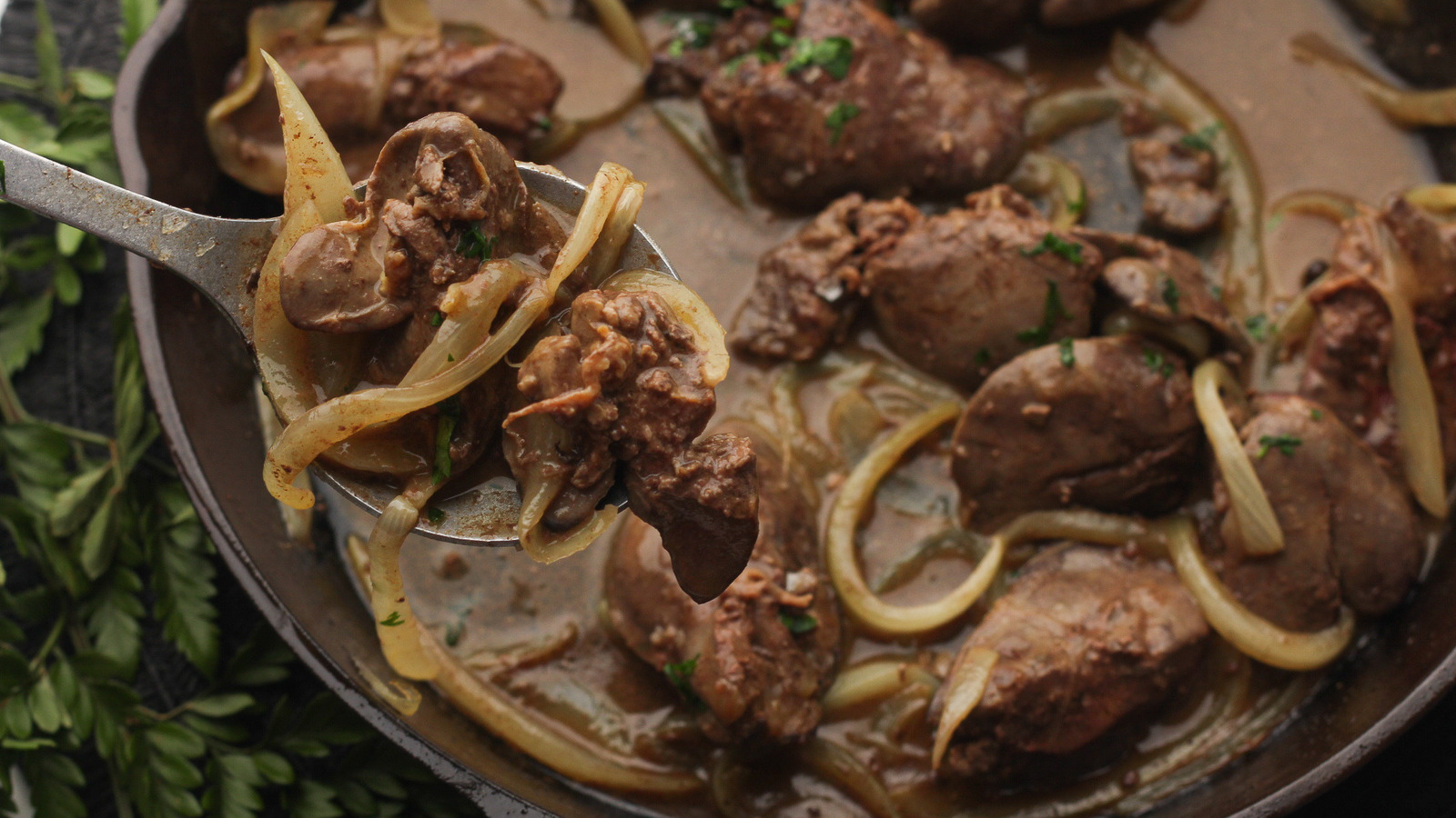 Beef Stock Is Key For Balancing The Strong Flavors In Liver And Onions