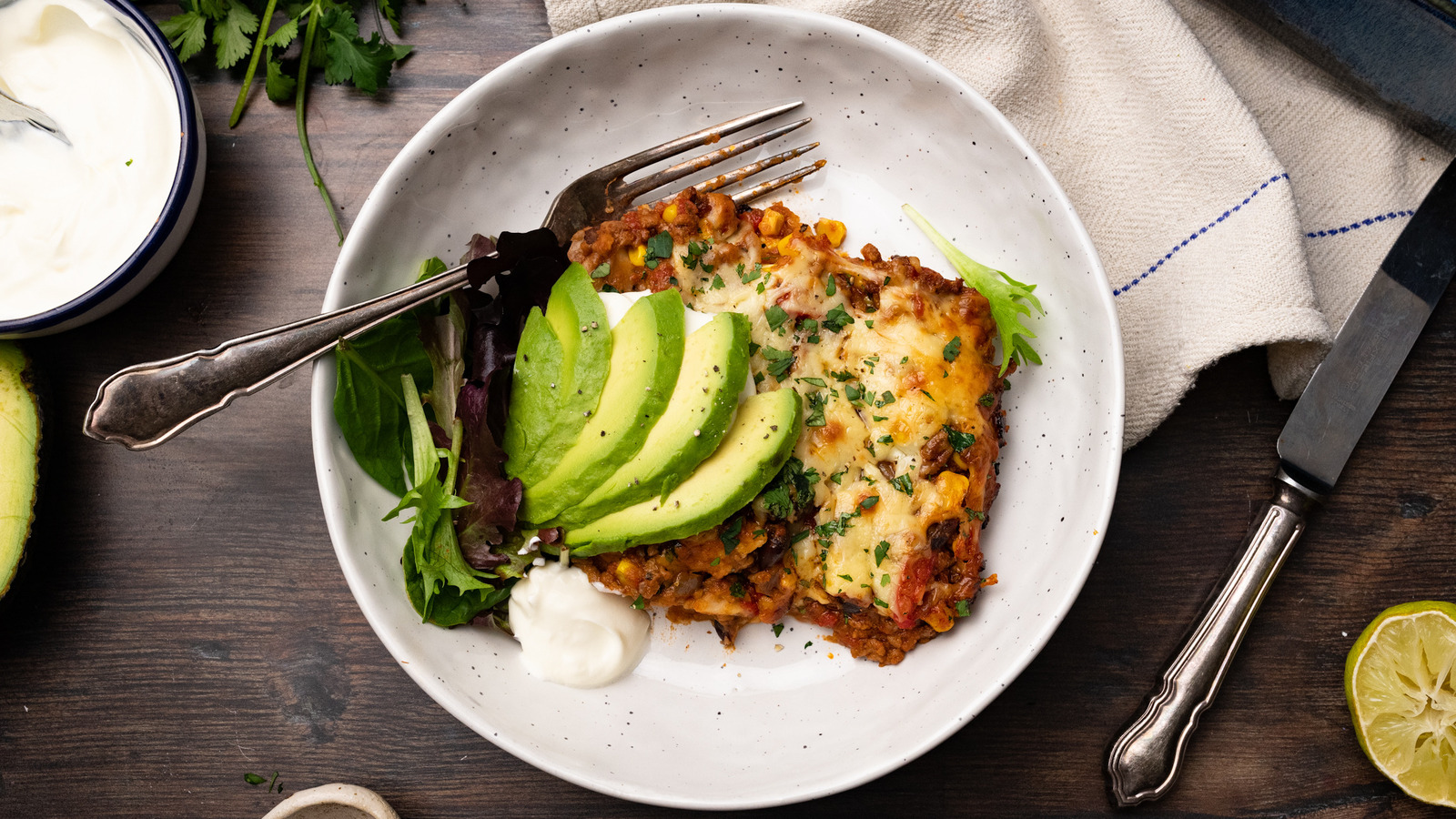 Beefy Cheesy Mexican Casserole Recipe