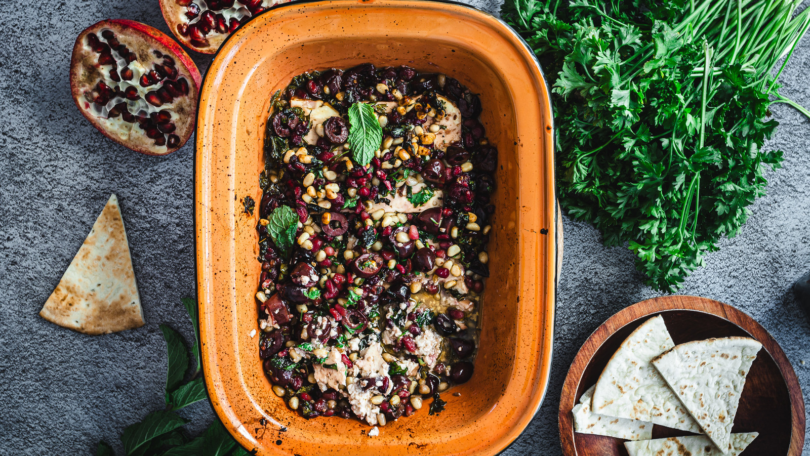 Bejeweled Baked Feta Recipe