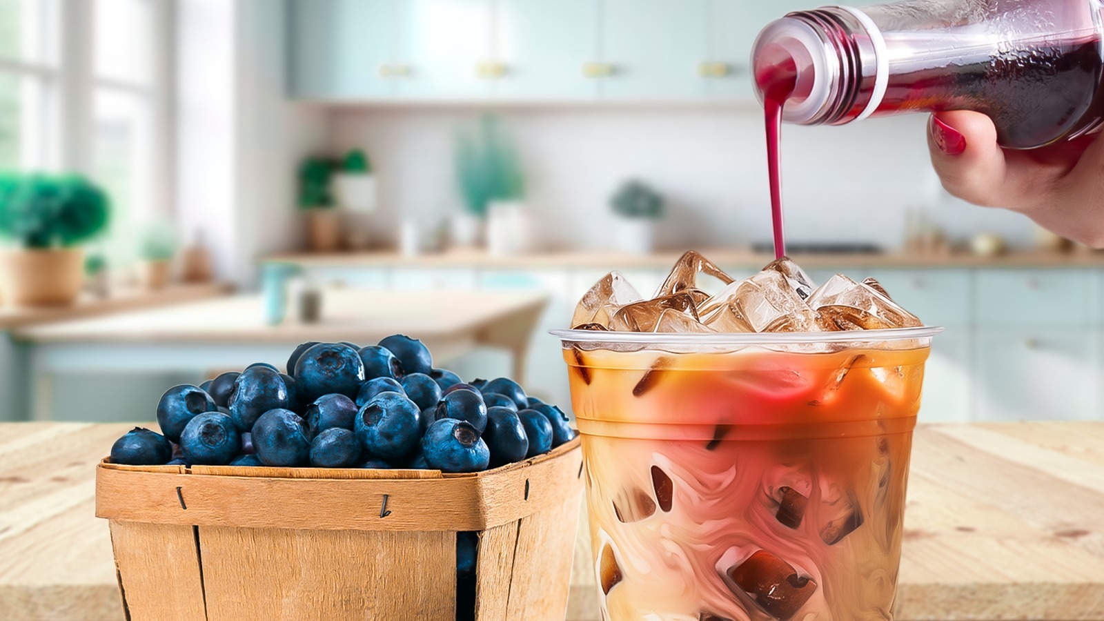Add Blueberry Syrup To Coffee For Summer Flavors