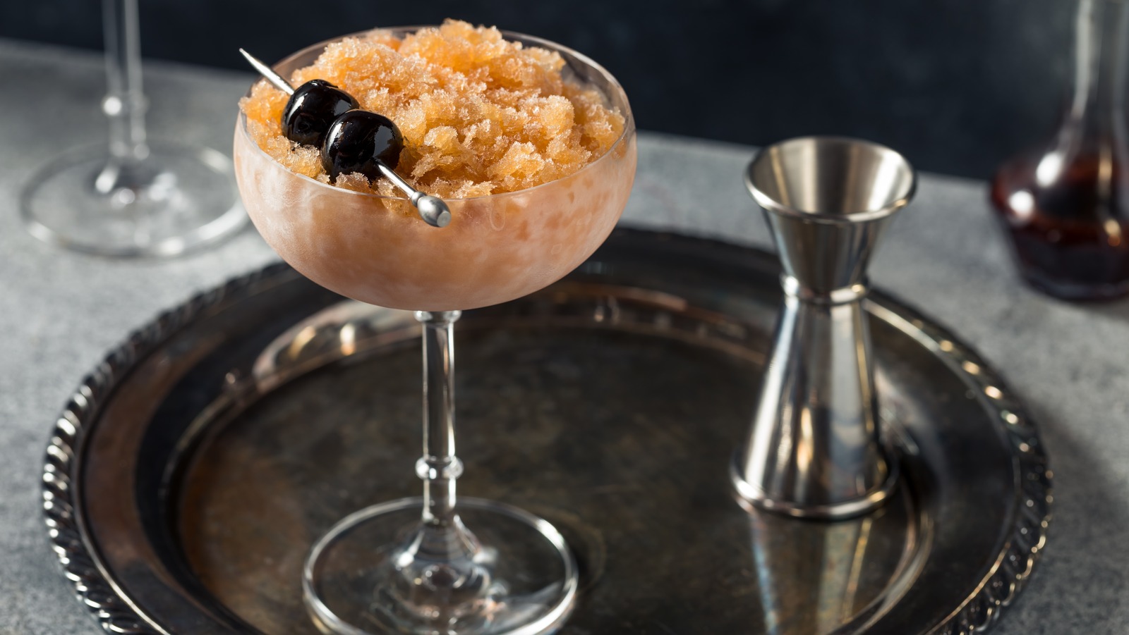Bourbon Is The Perfect Liquor For Making Boozy Ice Cream Slushies