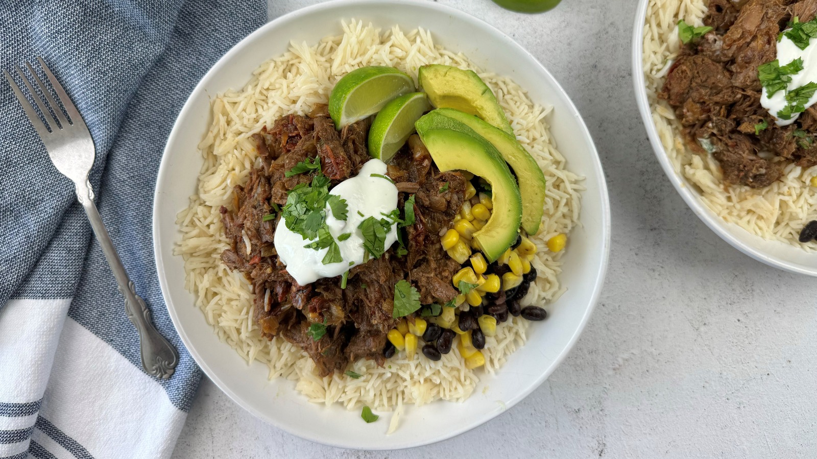 Braised Beef Barbacoa Bowl Recipe