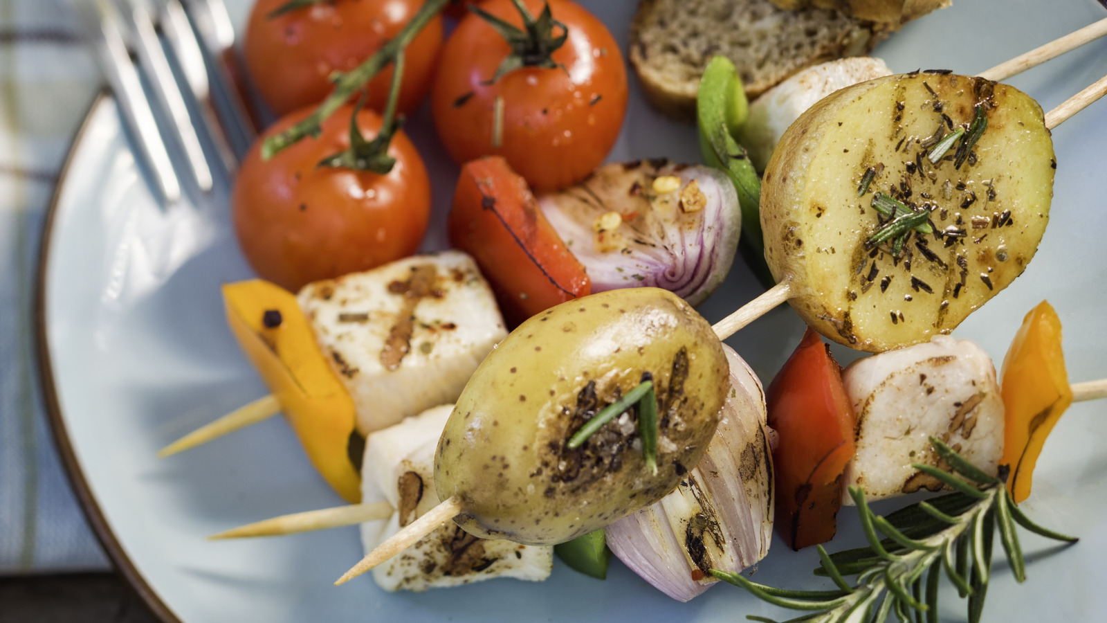 Break Out The Skewers To Make Your Potluck Potato Salad Feel Fancier