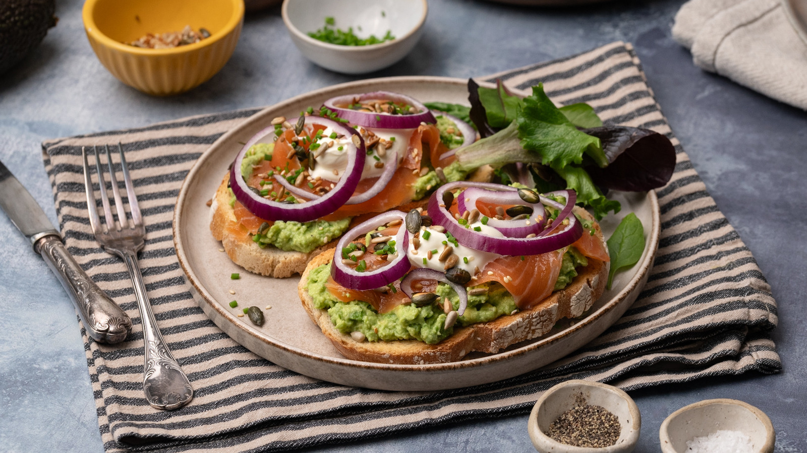 British Bistro Smoked Salmon Avocado Toast Recipe