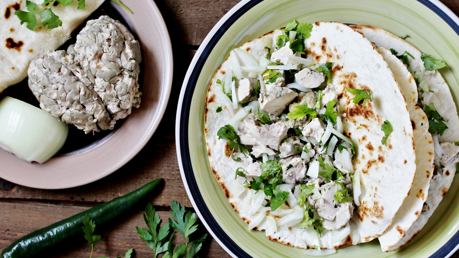 Canned Pork Brains Are The Simple Way To Try Traditional Taco De Sesos