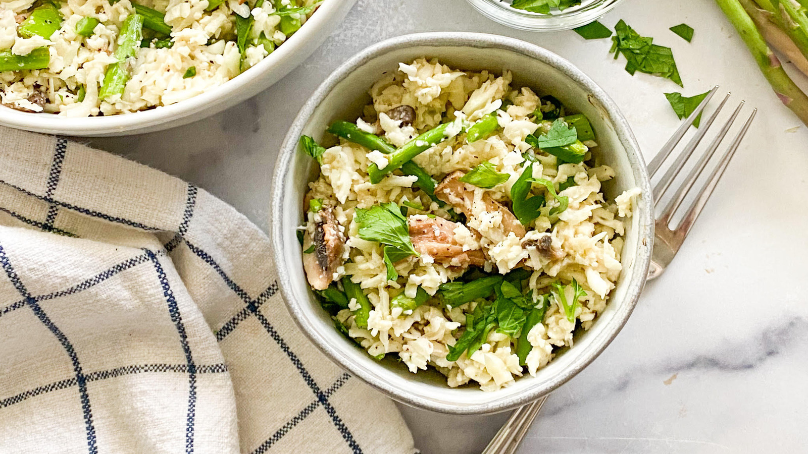 Cauliflower Rice Risotto Recipe