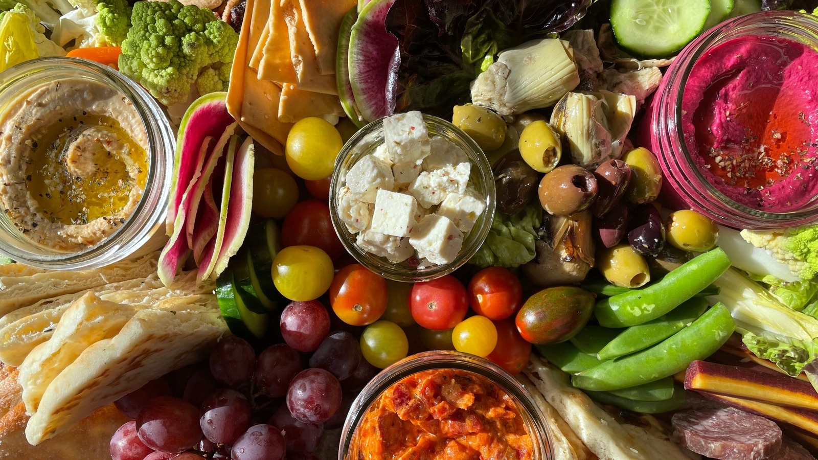 Charcuterie Board Vs. Crudités Platter: What's The Difference?
