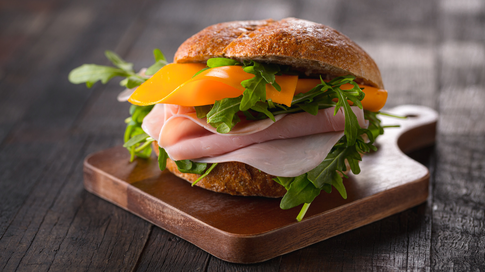 Cheddar Cheese Adds The Perfect Balance To Ham Sandwiches