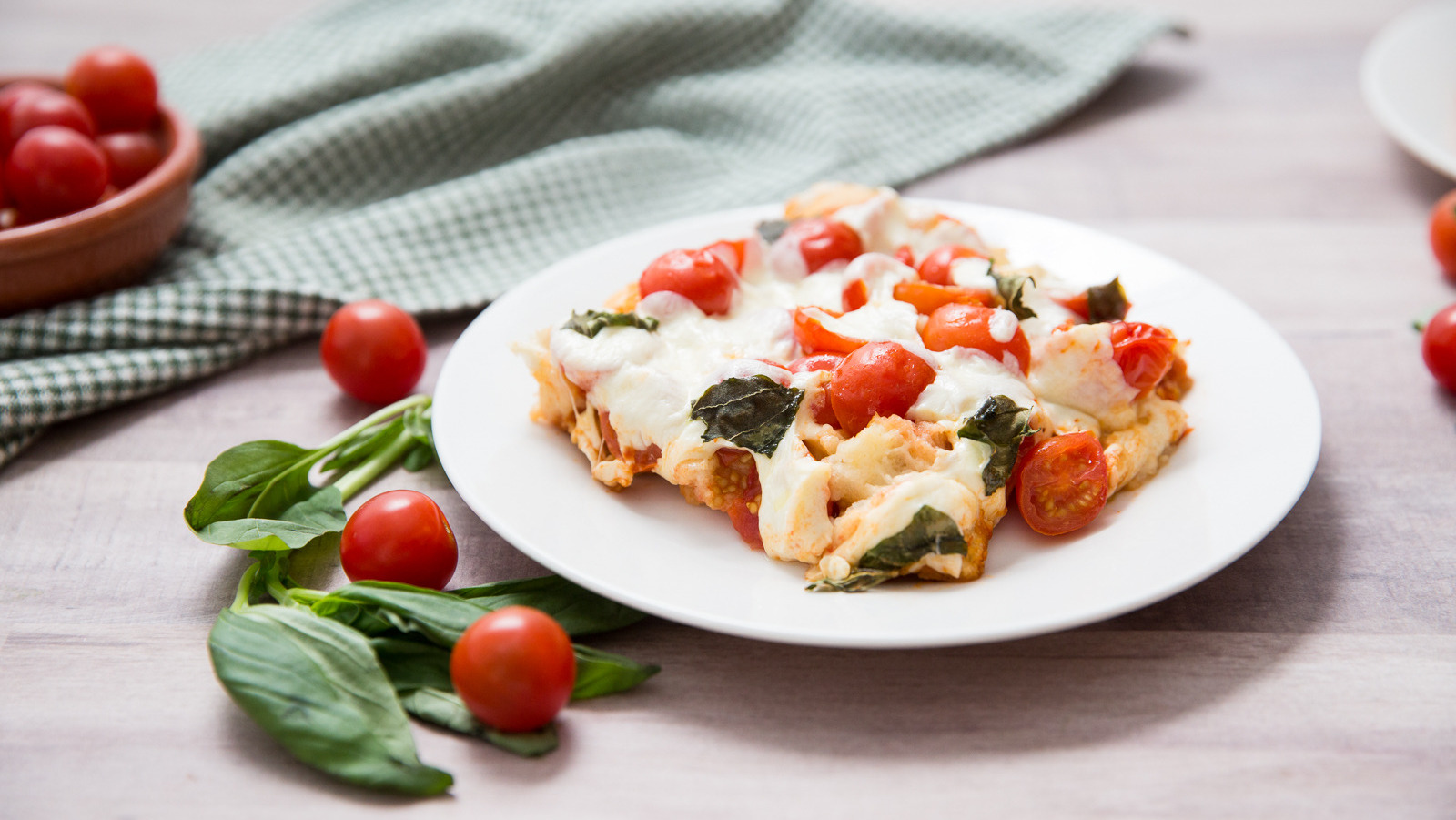 Cheesy Baked Caprese Casserole Recipe
