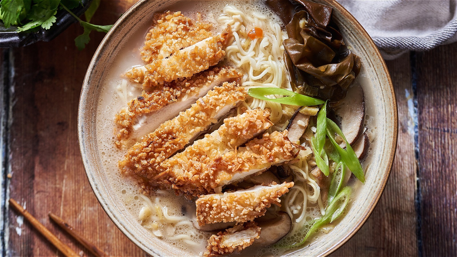 Chicken Katsu Coconut Ramen Recipe