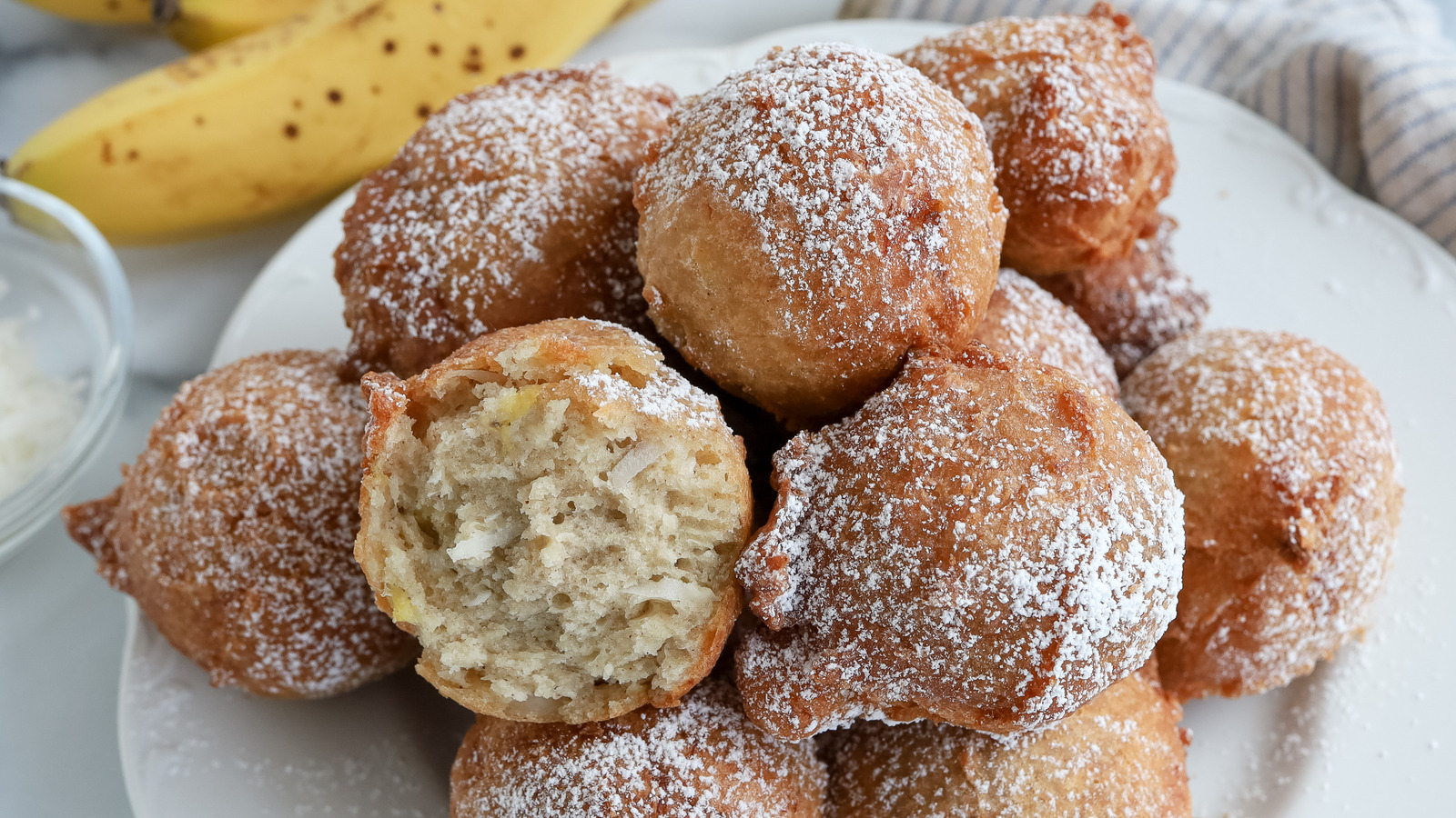 Coconut Banana Fritters Recipe