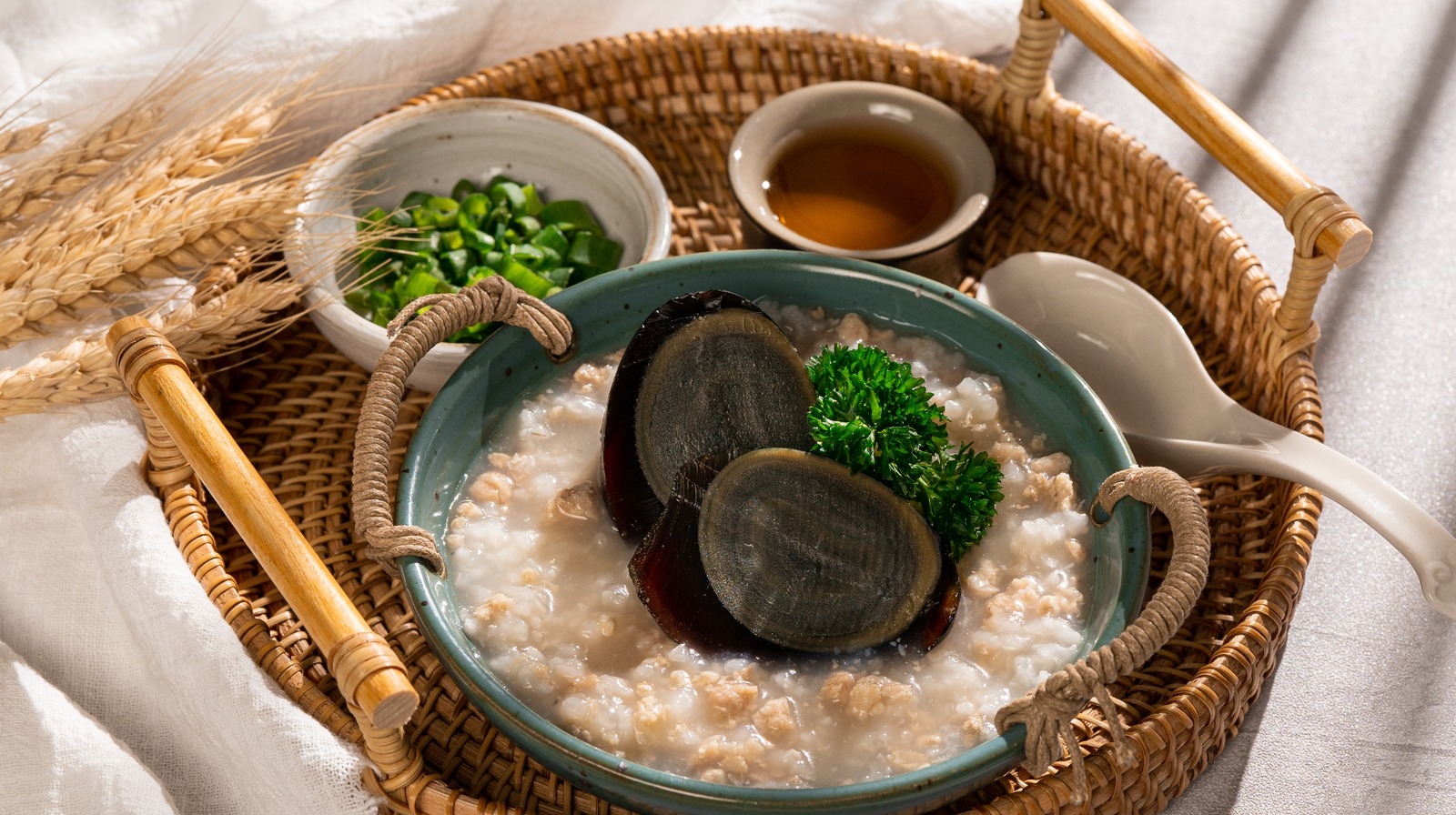 Congee Is The Traditional Chinese Rice Dish With A Variety Of Flavor ...