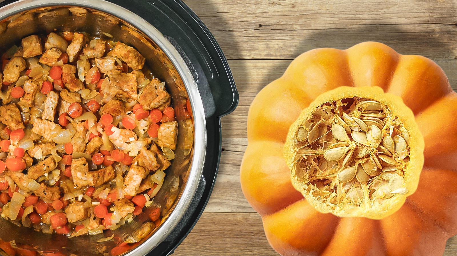 Cook Your Next Meal In A Pumpkin To Mimic The Effects Of A Crockpot