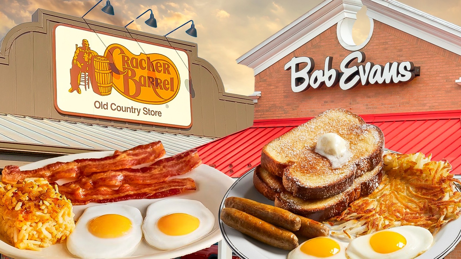 Cracker Barrel Vs. Bob Evans: Who Serves A Better Breakfast Value?