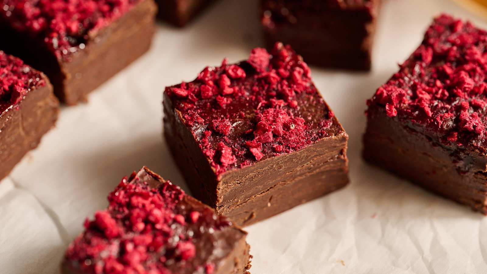 Dark Chocolate Raspberry Fudge Recipe