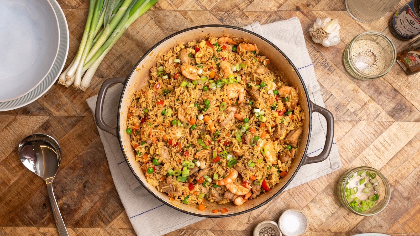 Easy Chicken And Shrimp Fried Rice Recipe