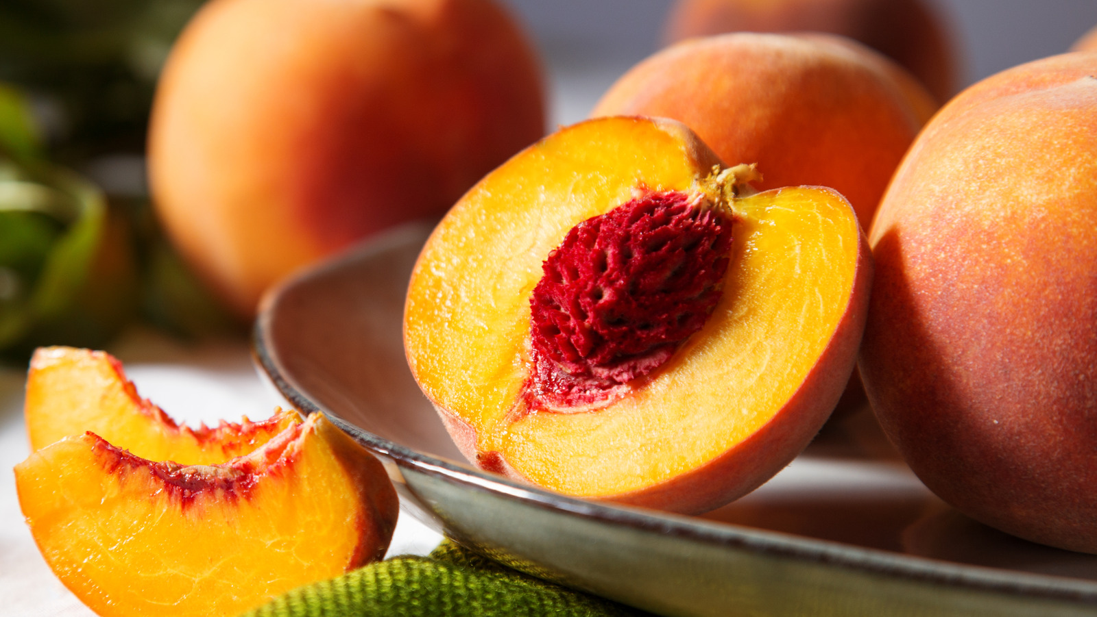 How To Remove Peach Pits With A Simple Knife Tip