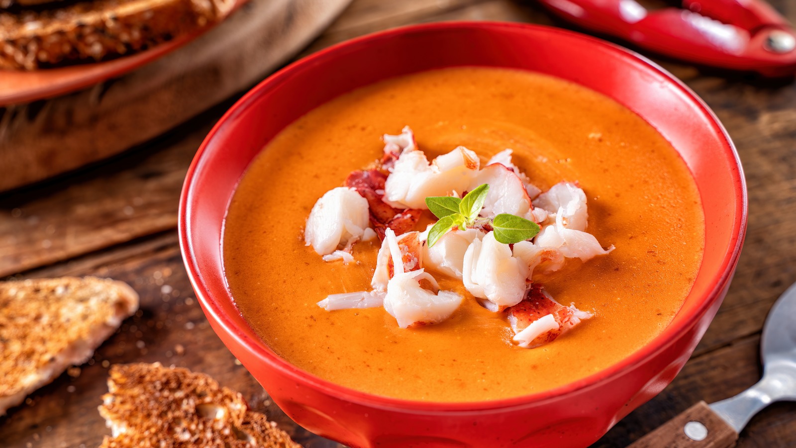 Elevate Pumpkin Soup With A Spicy Lobster Addition