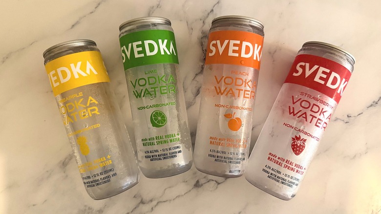Svedka Vodka Water Review