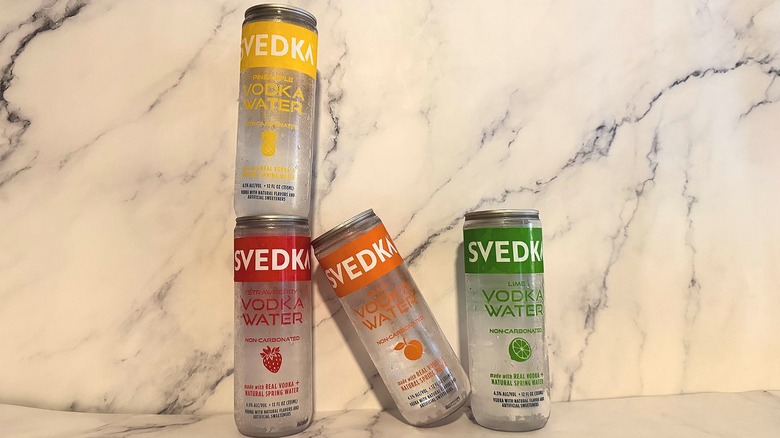 Svedka Vodka Water Review