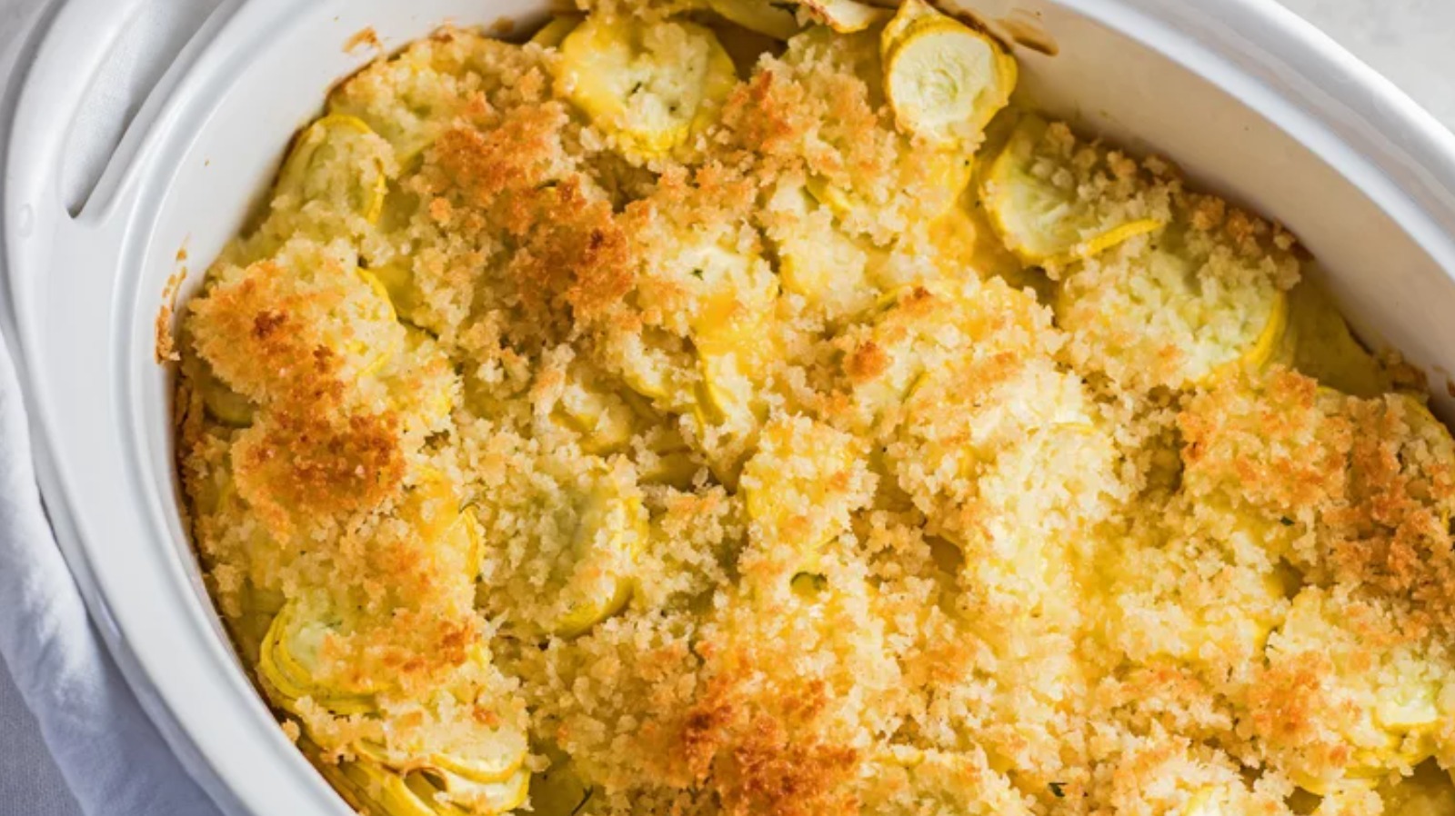 Extra Creamy Sauce Is The Defining Feature Of Southern Squash Casserole